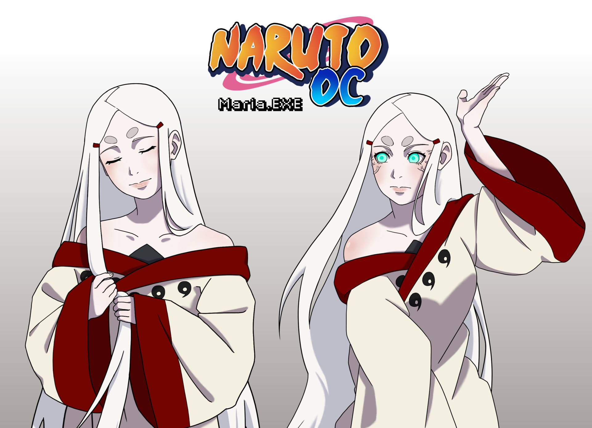 ArtStation - Naruto OC: Yui Otsutsuki - The Last Pose