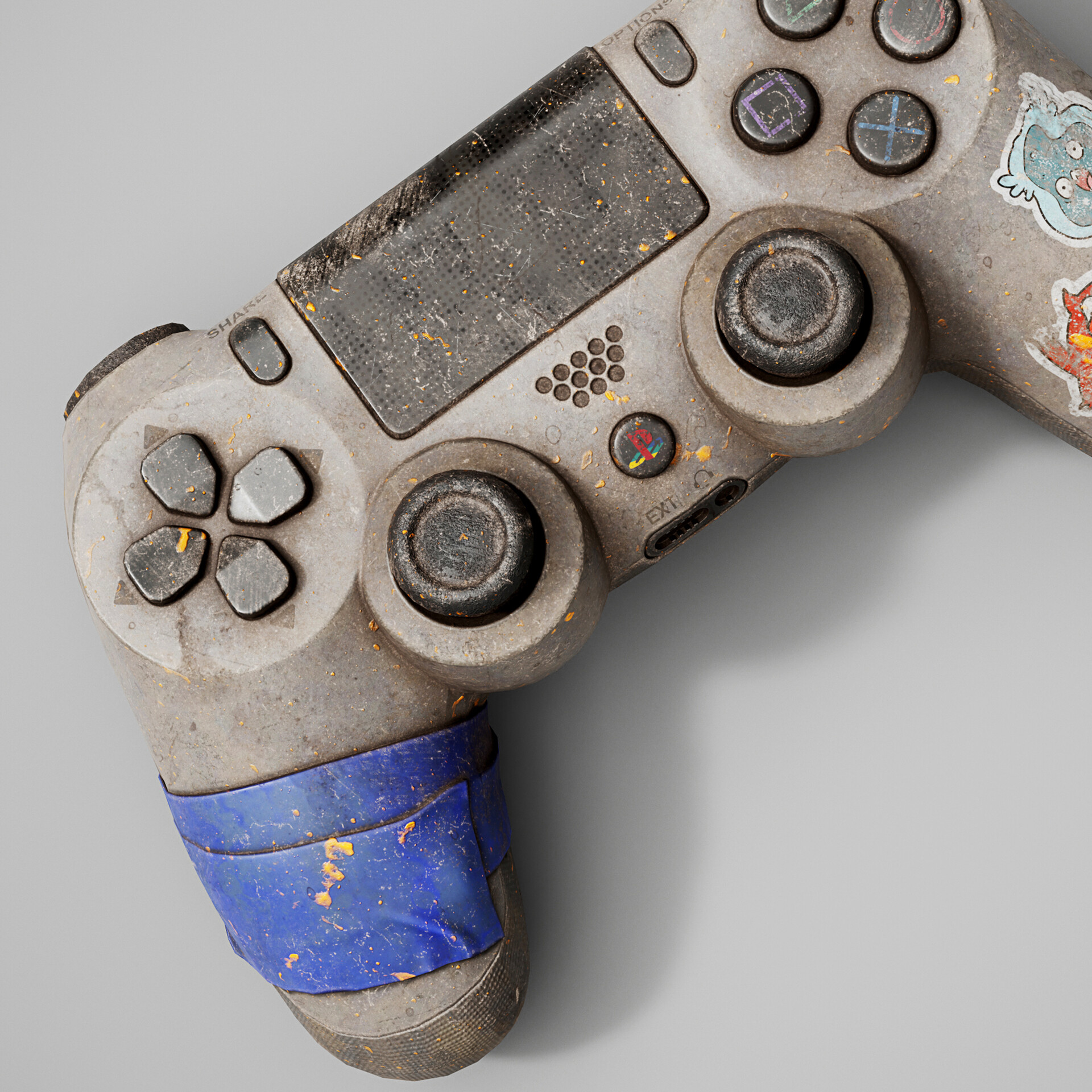 ArtStation - Forgotten Controller - Real-Time Game Asset