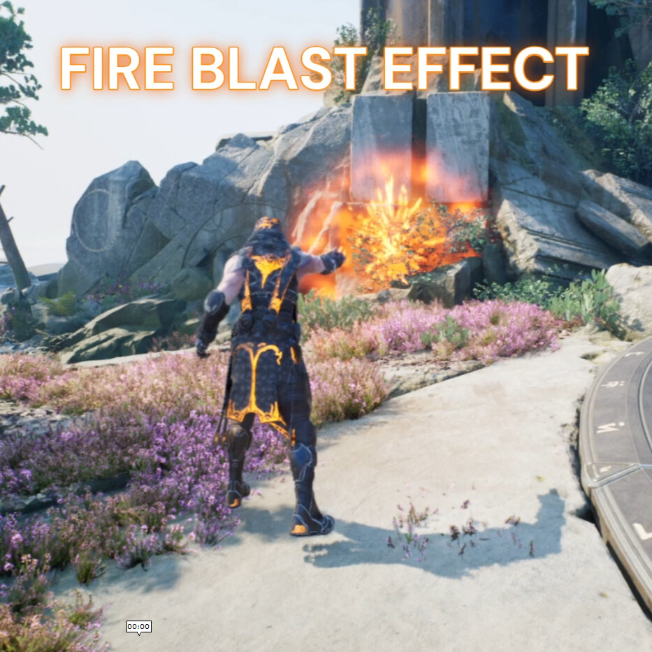 Fanny Gustafsson - Fire Blast VFX