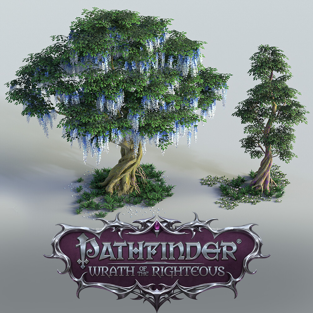 ArtStation - Pathfinder: WotR : Storasta plants