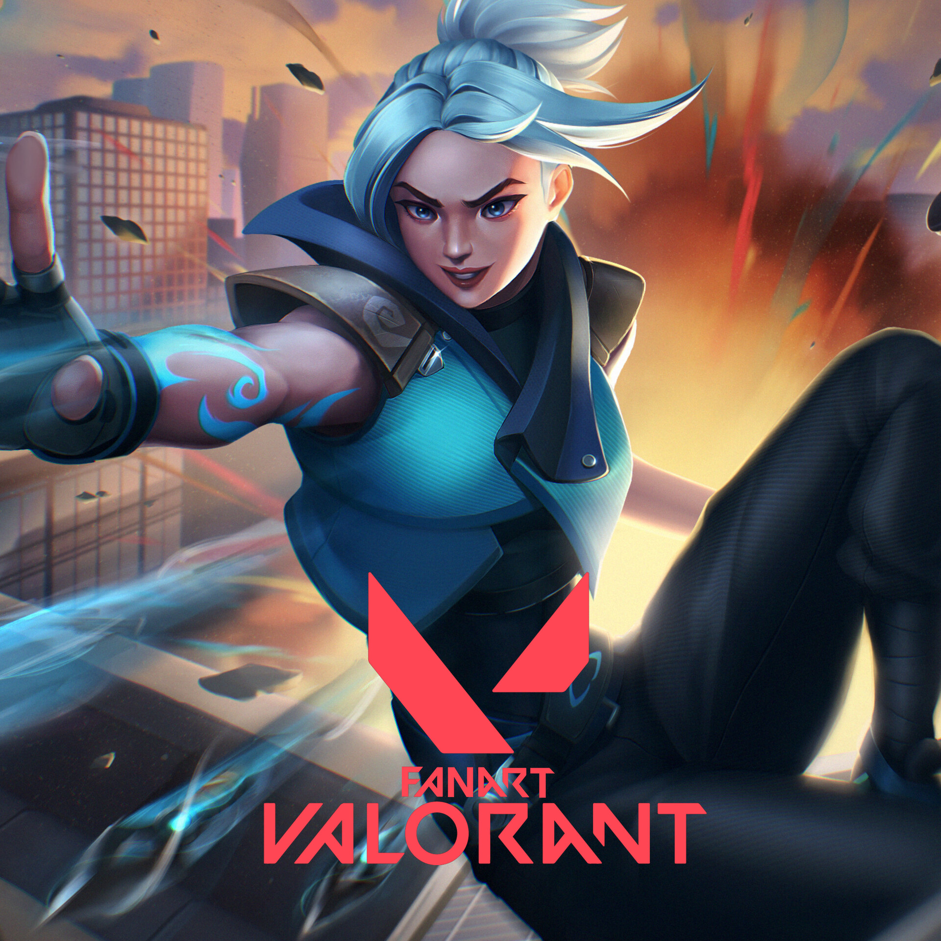 ArtStation - JETT Valorant