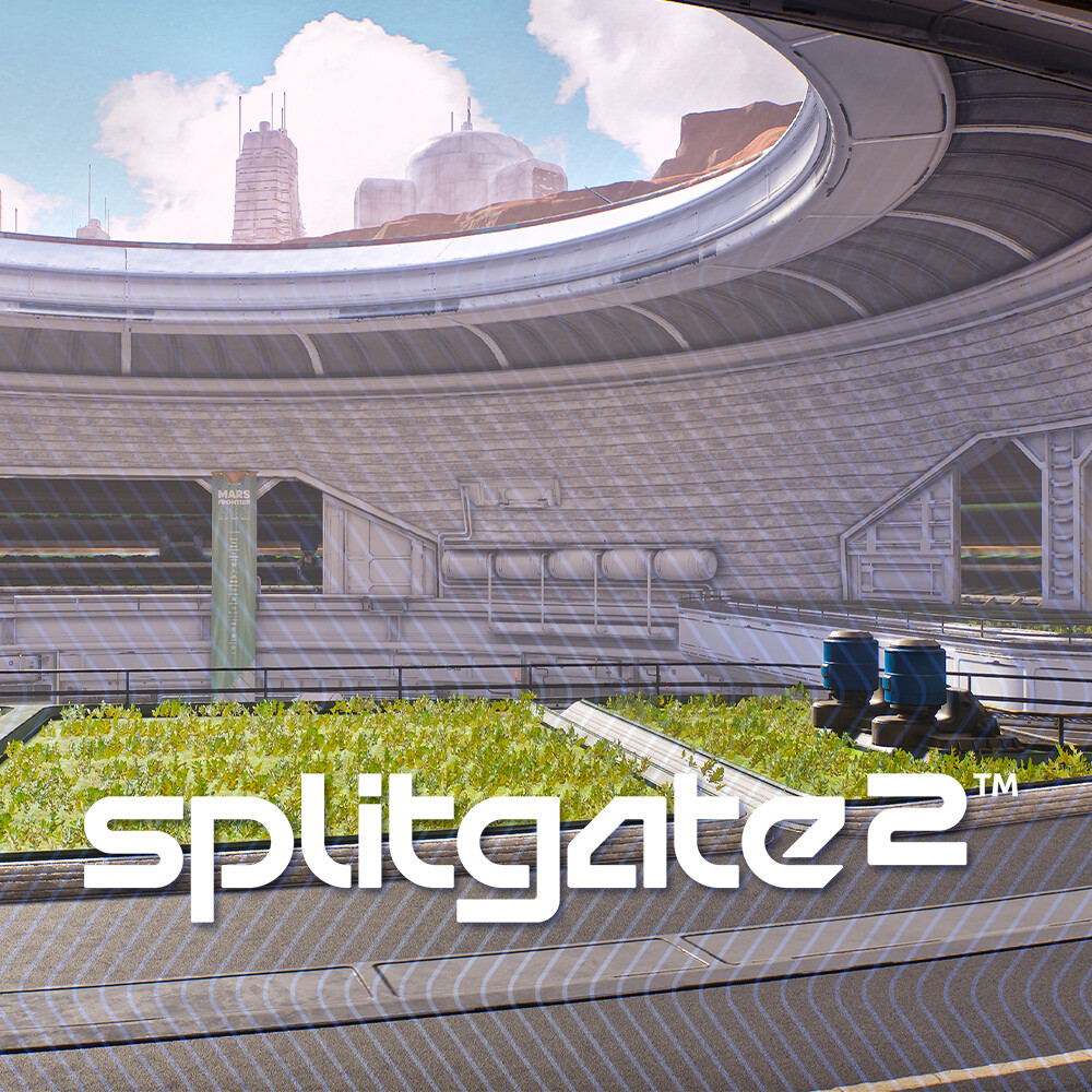ArtStation - Splitgate 2 Frontier Map