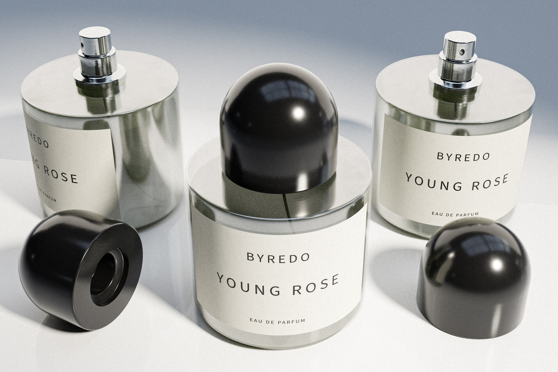 ArtStation - BYREDO Young Rose — Product Visualization