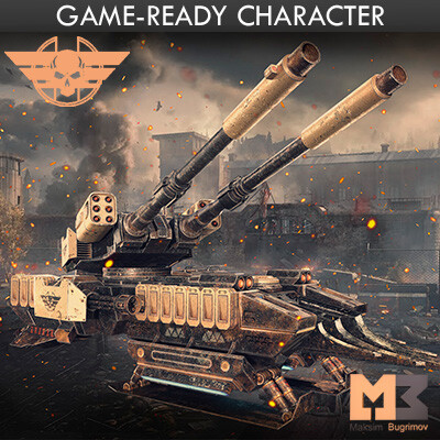 ArtStation - Dystopian Tank