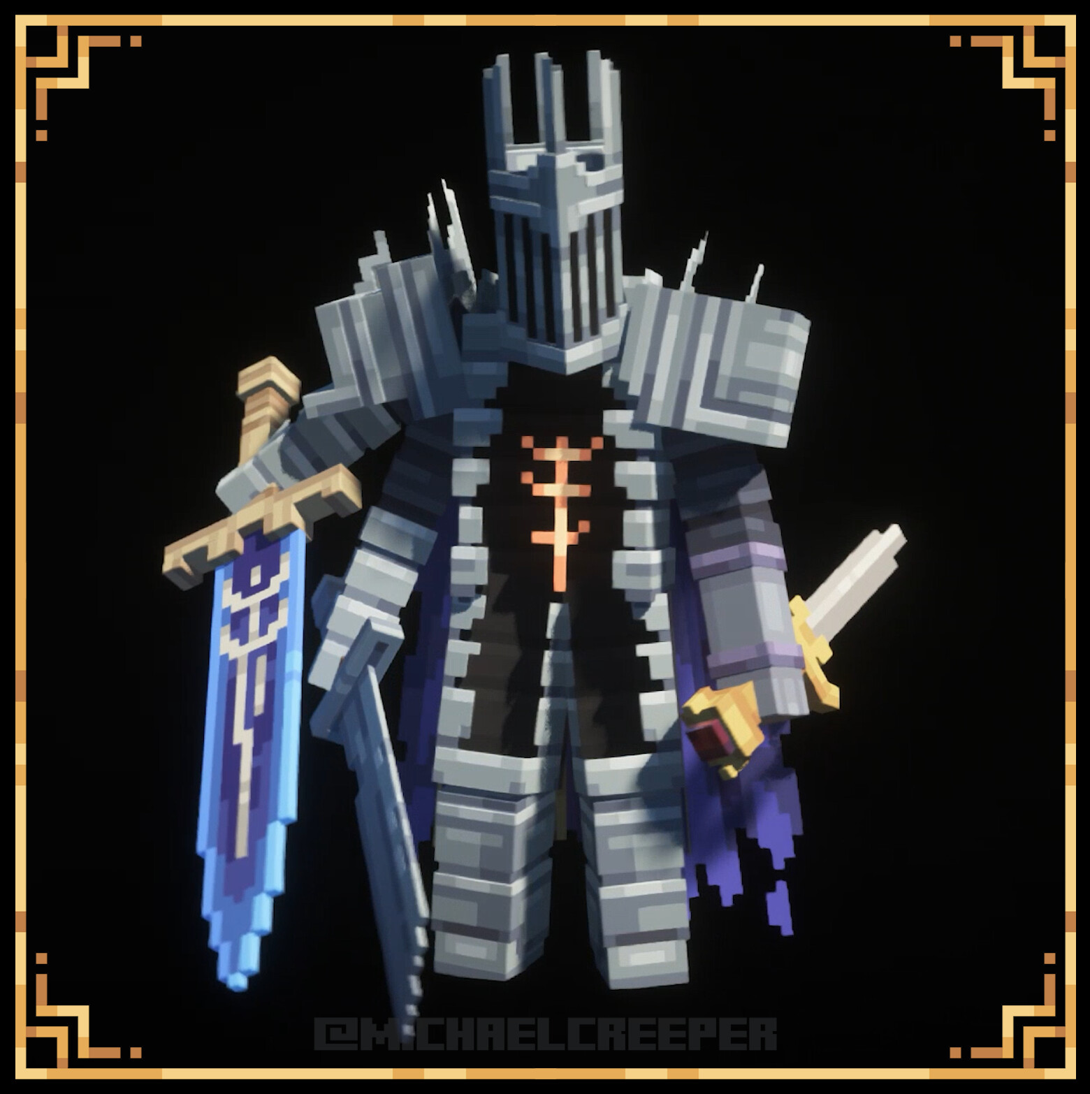 ArtStation - MINECRAFT x NIGHTREIGN - Heolstor the Nightlord