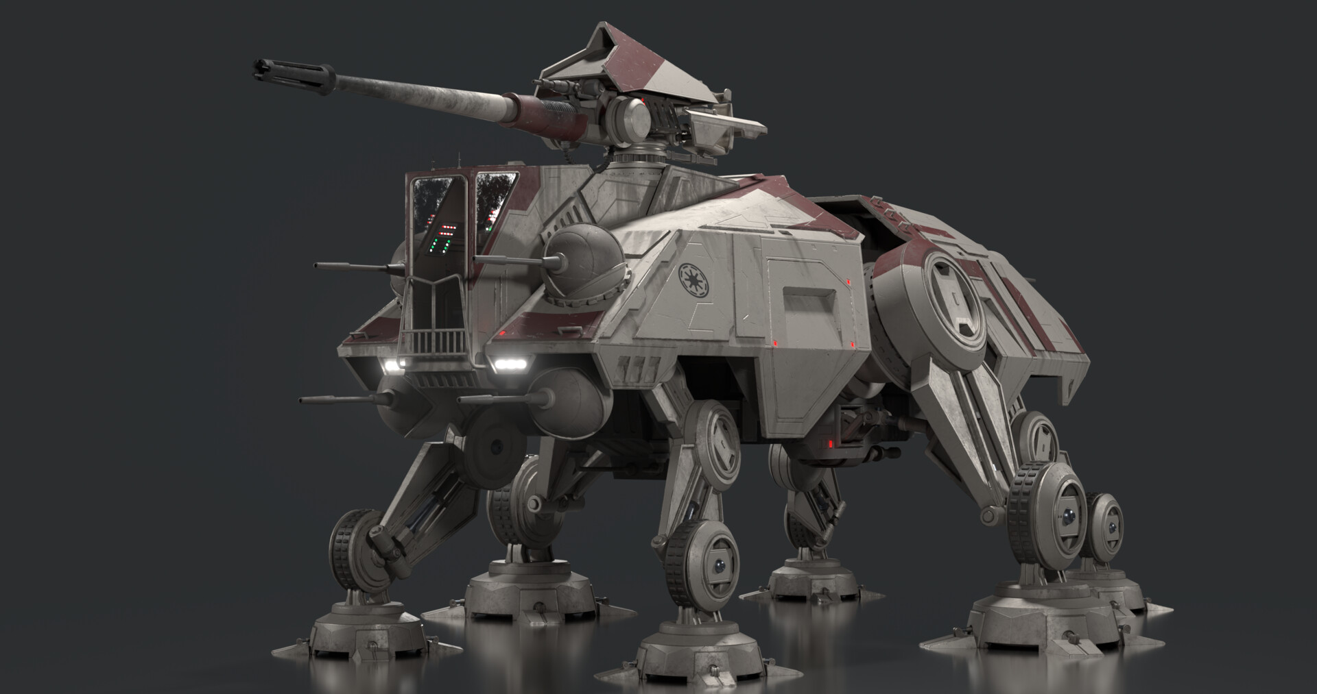 ArtStation - All Terrain Tactical Enforcer (AT-TE) | Star Wars