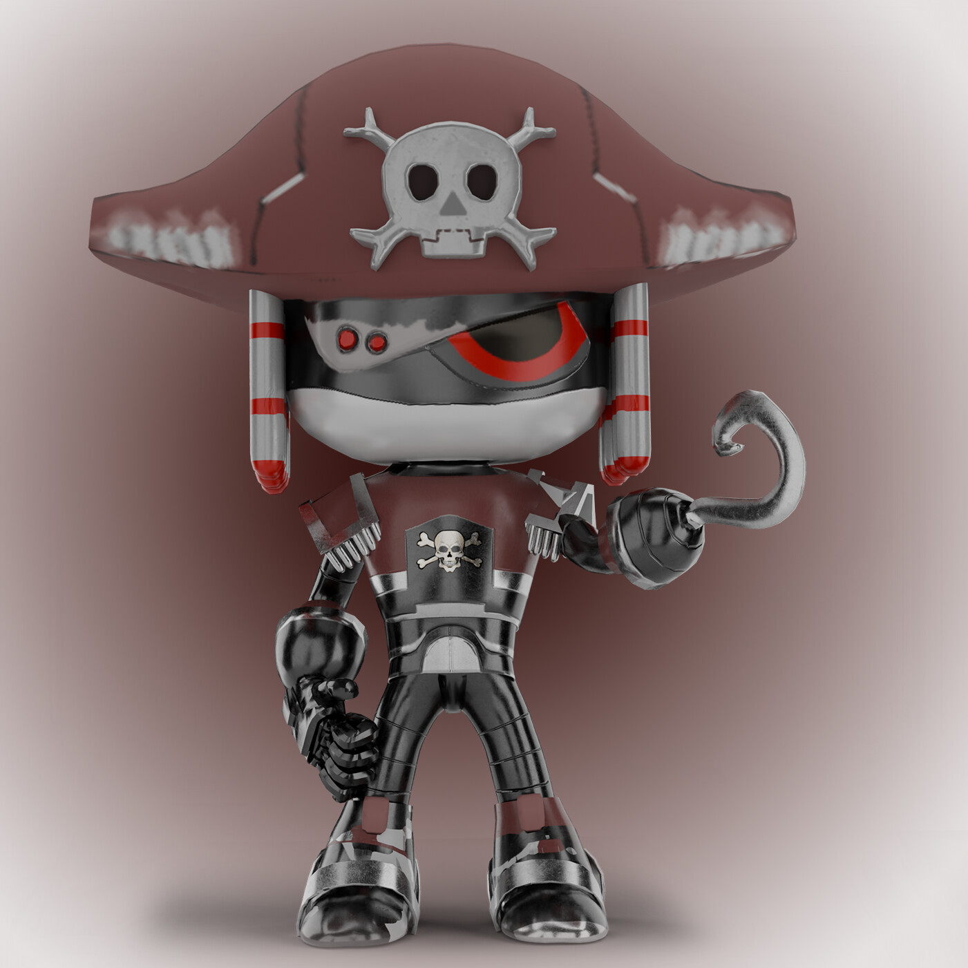 ArtStation - Pirate Robot | Solar Studio