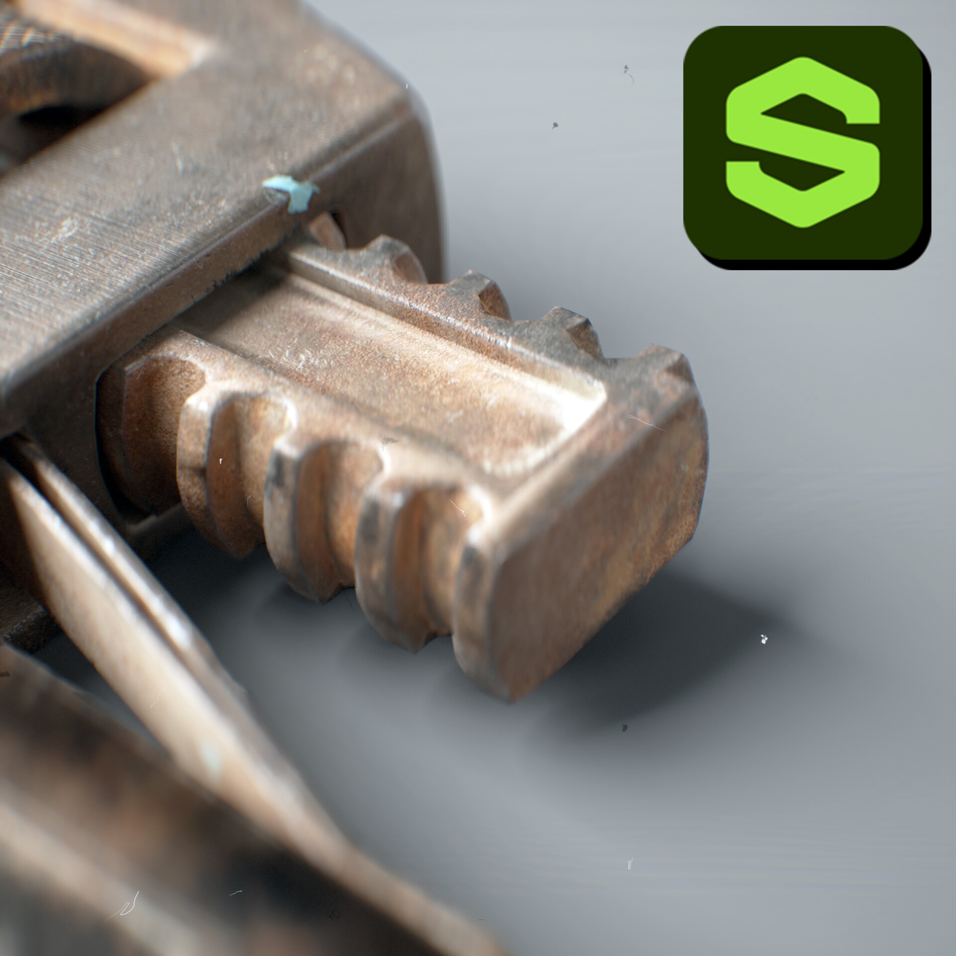 ArtStation - Rusty Wrench