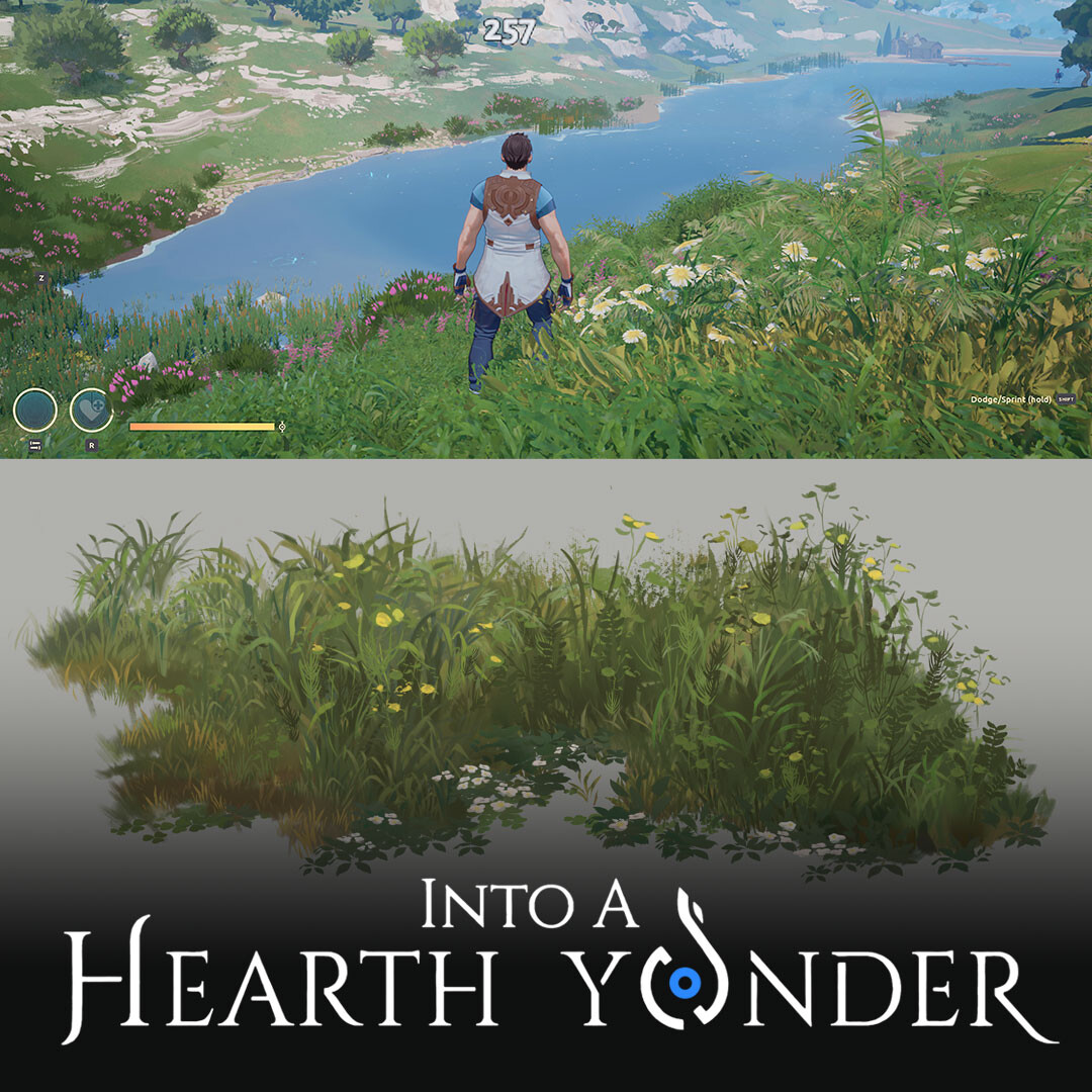 ArtStation - Ecosystem Concept for Into the Hearth Yonder