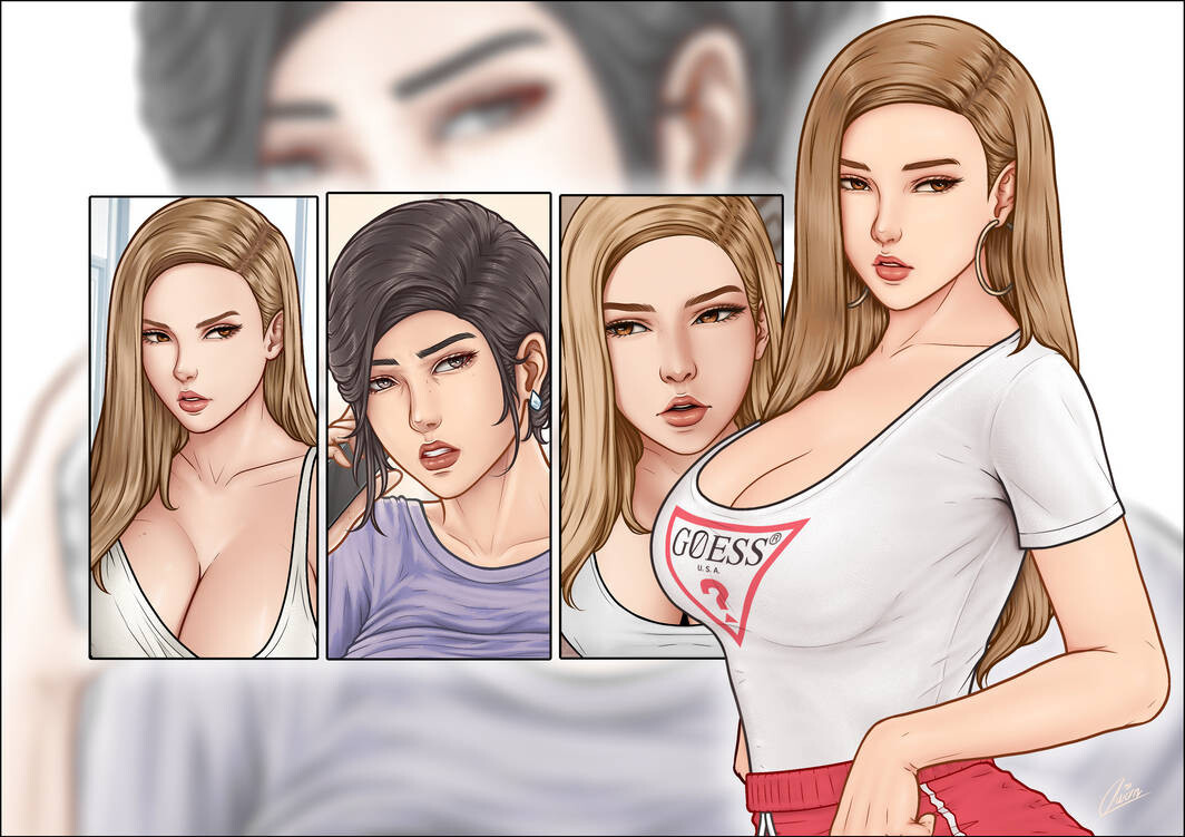 ArtStation - Yoo Dali & Ami Fanart from Queen Bee