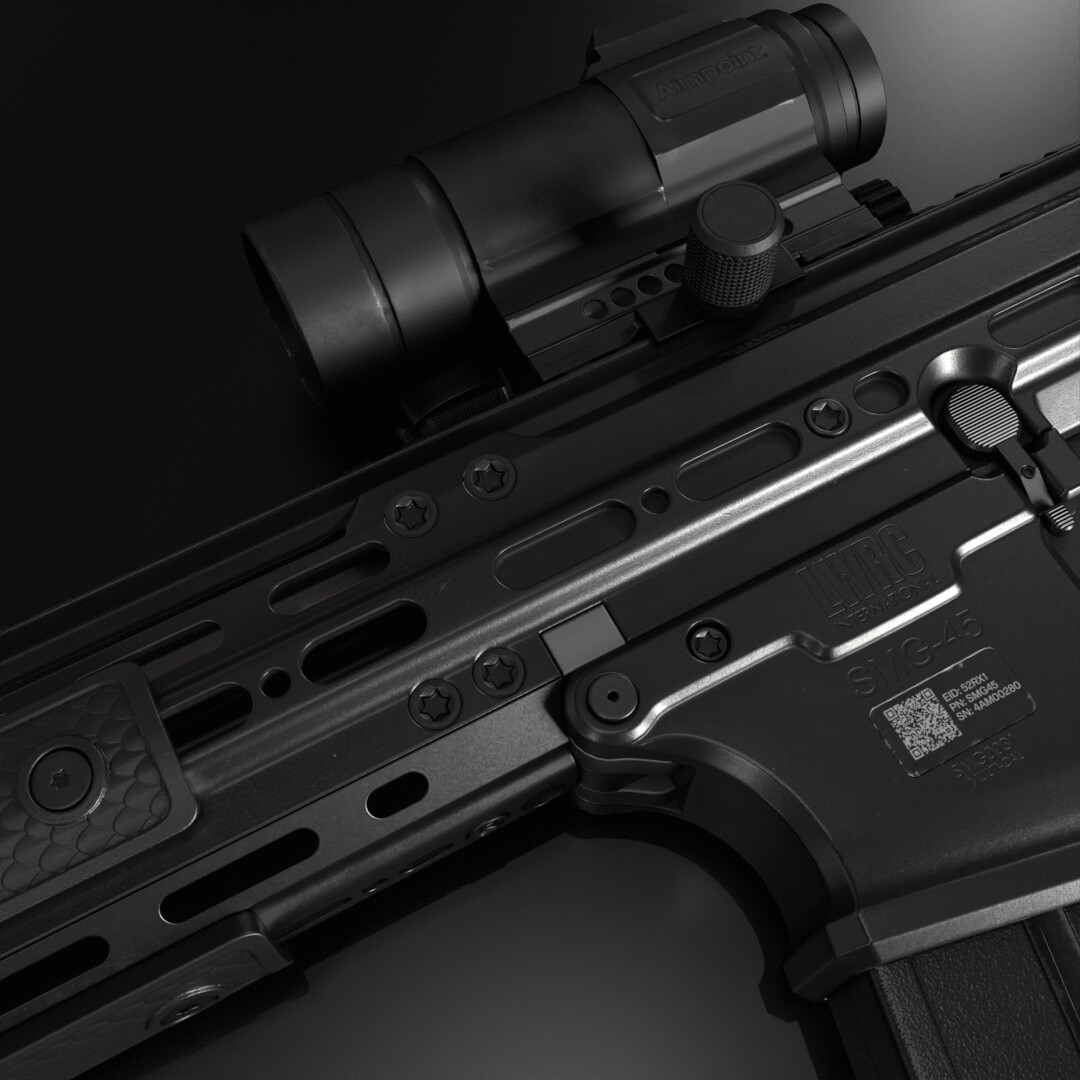 ArtStation - LWRC SMG-45