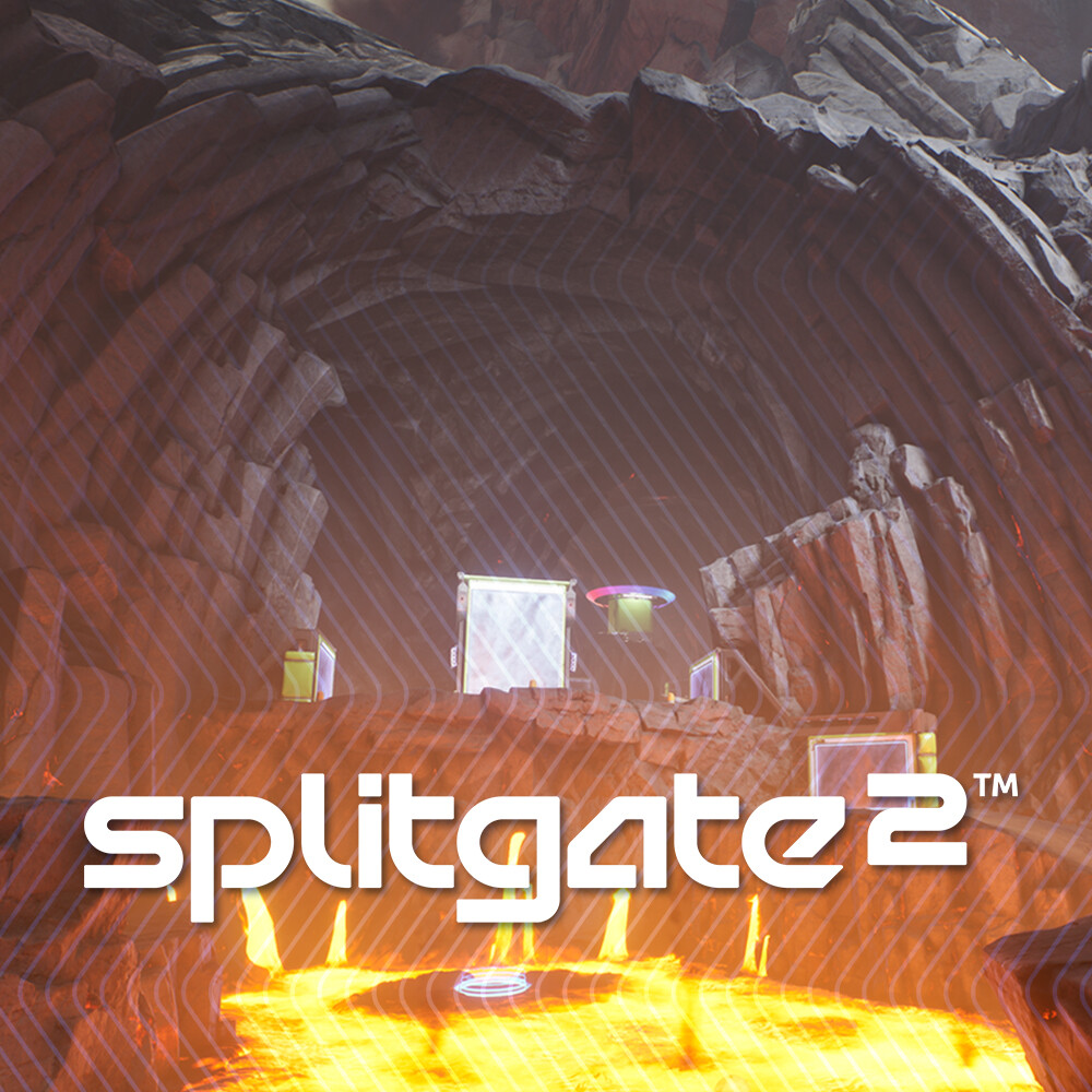 ArtStation - Splitgate 2 Inferno Battle Royale Level
