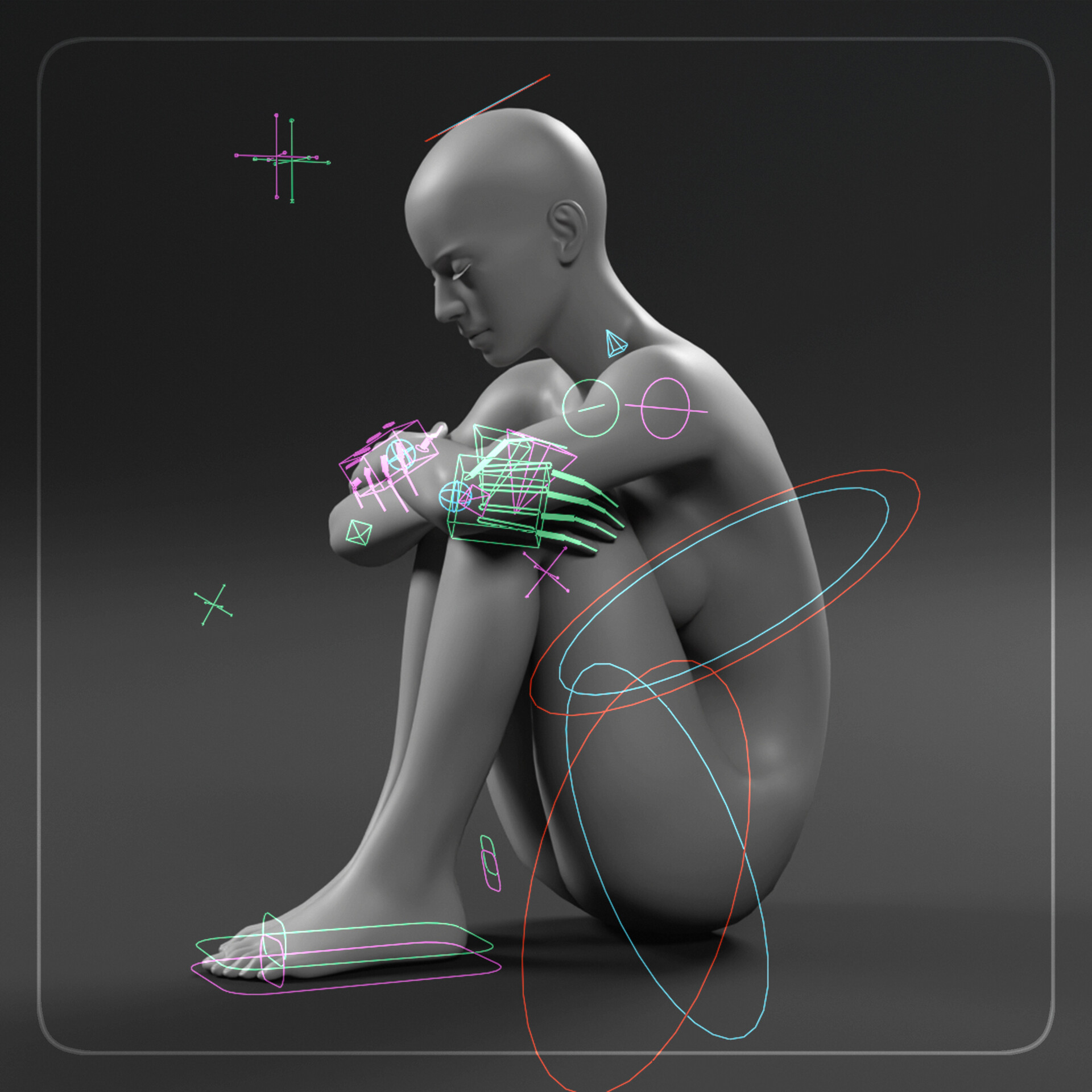 ArtStation - Human Rig | Blender