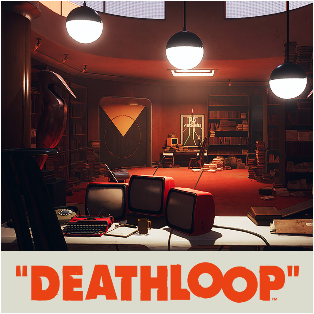 ArtStation - Deathloop props