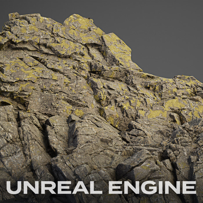 ArtStation - Modular Cliffs creation and art workflow development, Unreal Engine