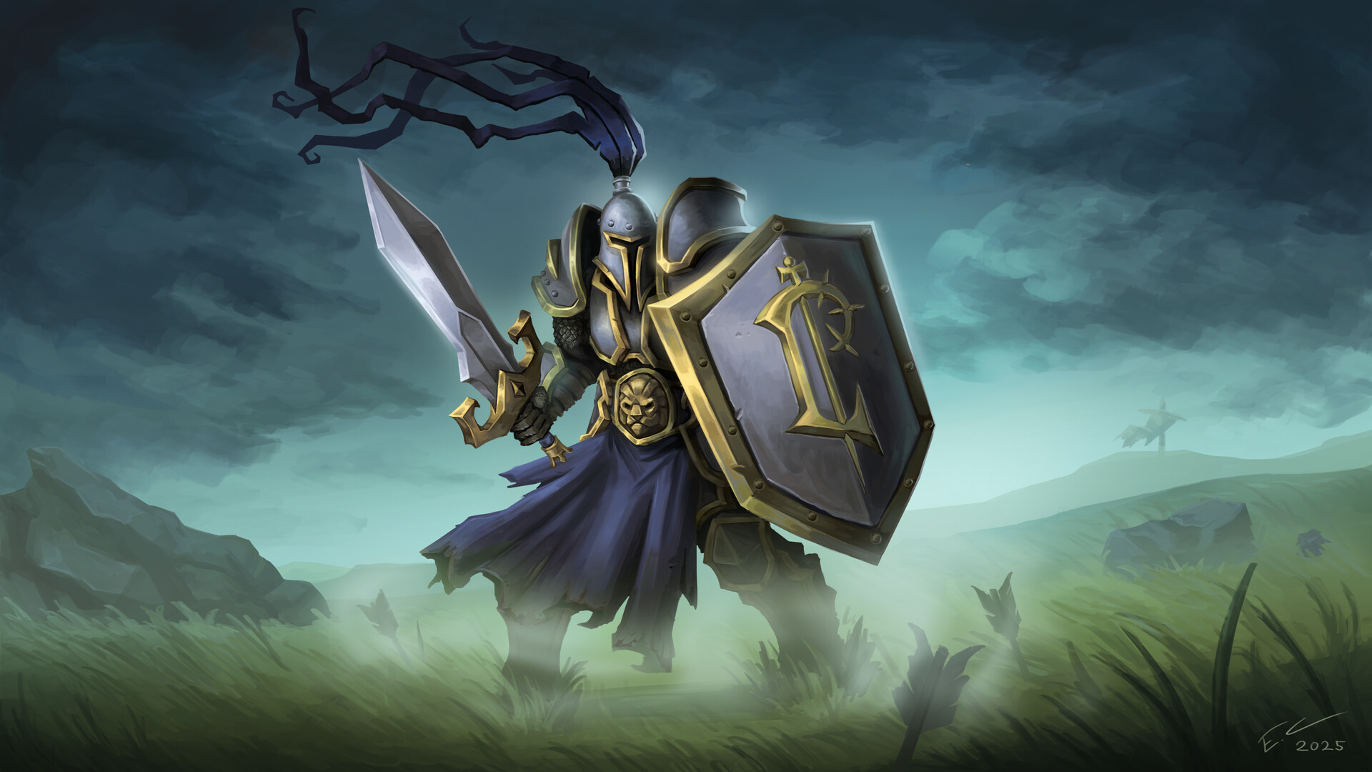 ArtStation - Alliance Footman, 2025