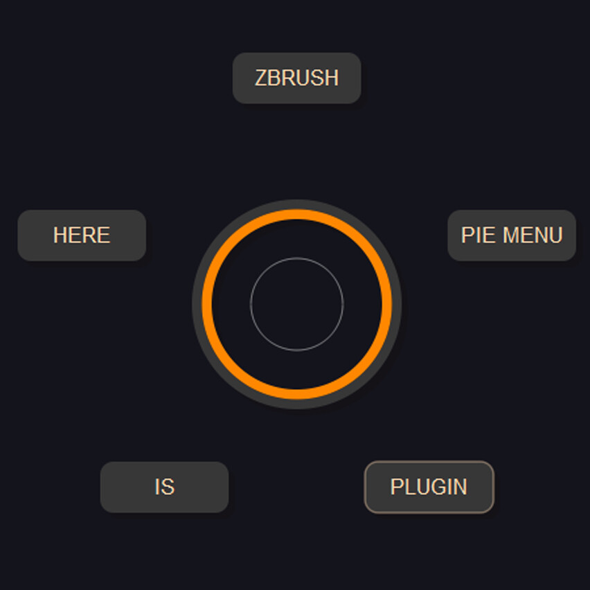 ArtStation - ZBrush Pie Menus