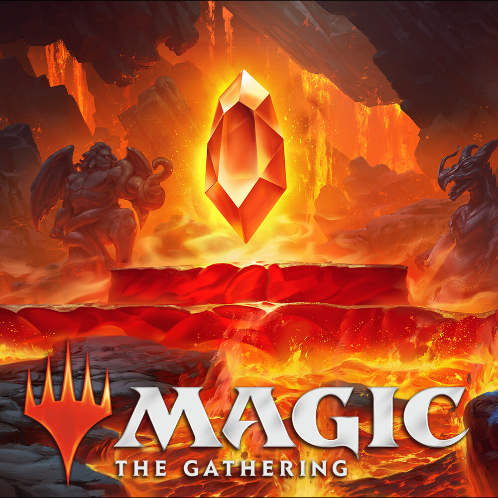 ArtStation - MTG Final Fantasy The Fire Crystal
