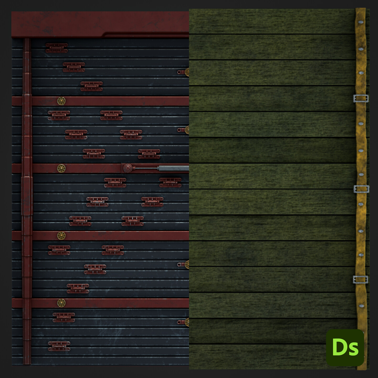 ArtStation - Rainbow Six Siege Materials: Reinforcement & Barricade ...