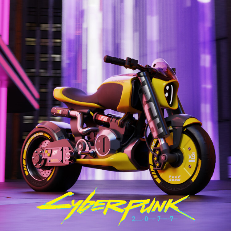 ArtStation - Stylized ARCH Nazare - Cyberpunk 2077 Fan Art