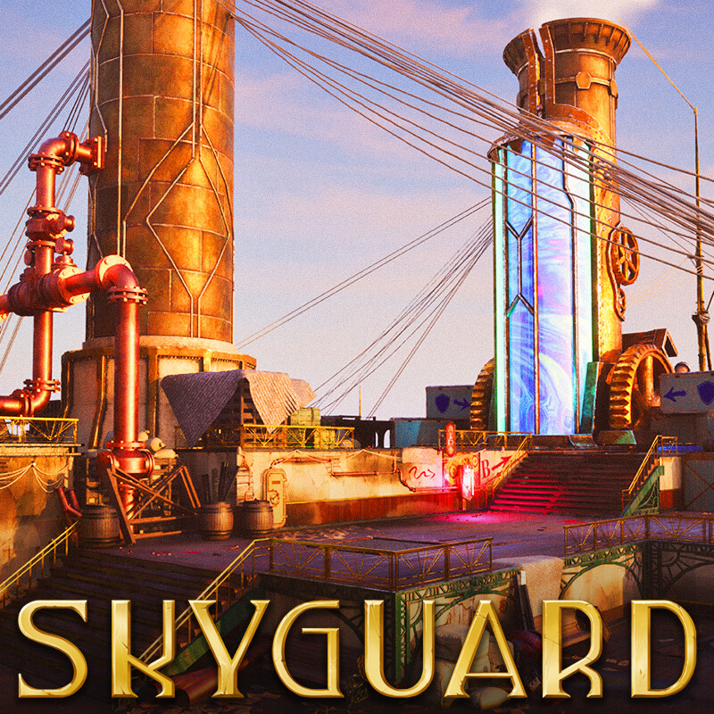 ArtStation - Skyguard- Multiplayer Map