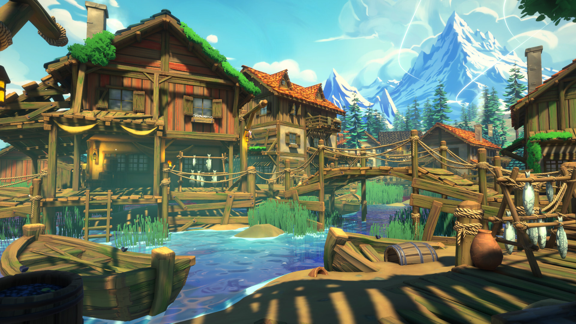 ArtStation - FANTASTIC - Seaside Town