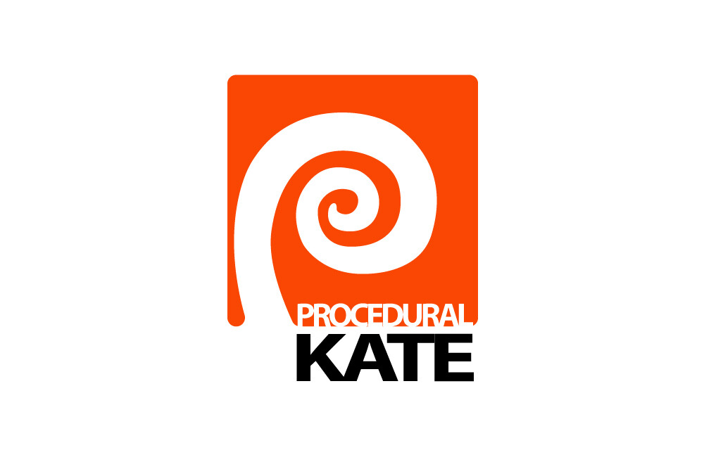 ArtStation - procedural kate logo