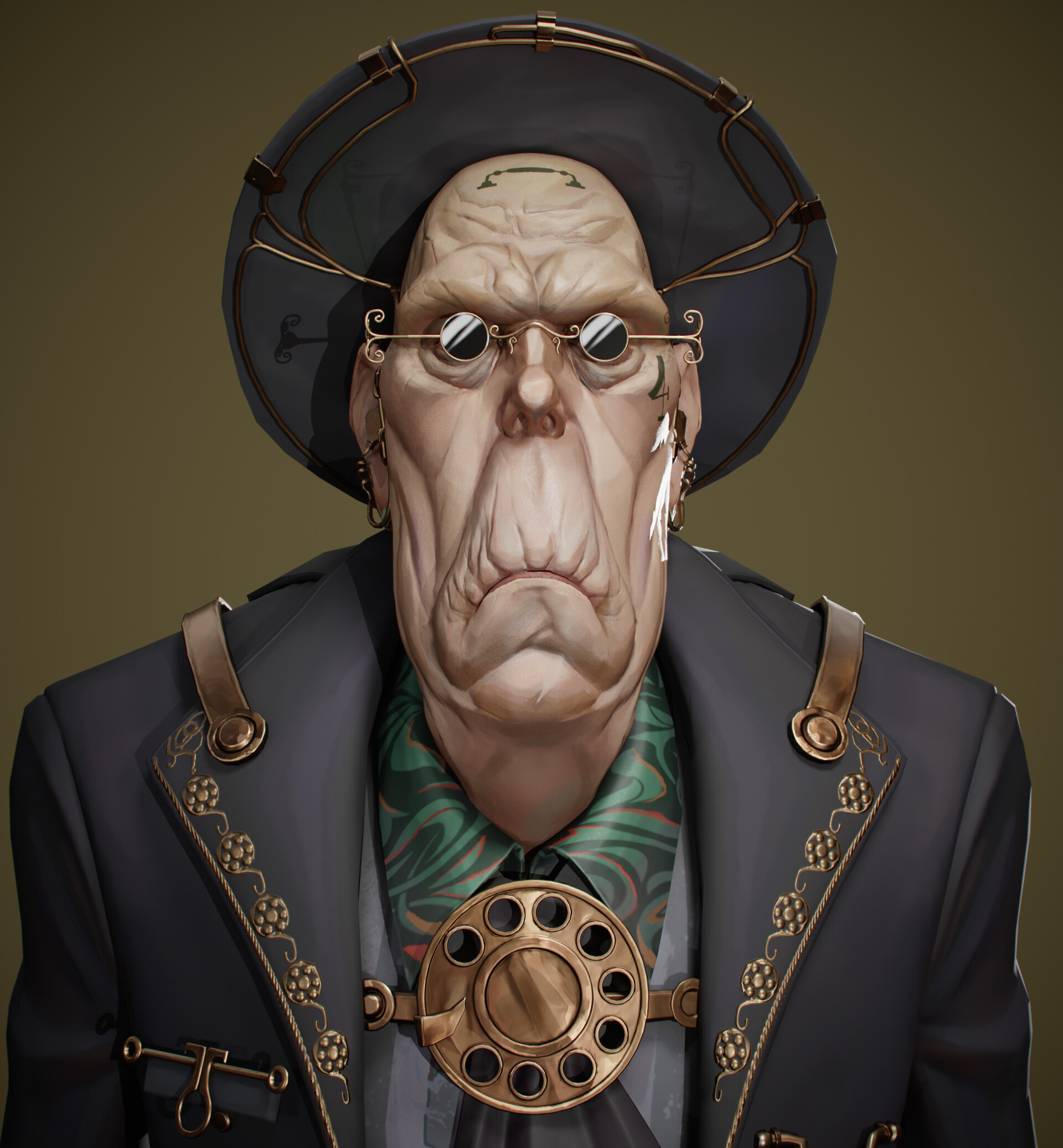 ArtStation - ARCANE-League of Legends-Old man
