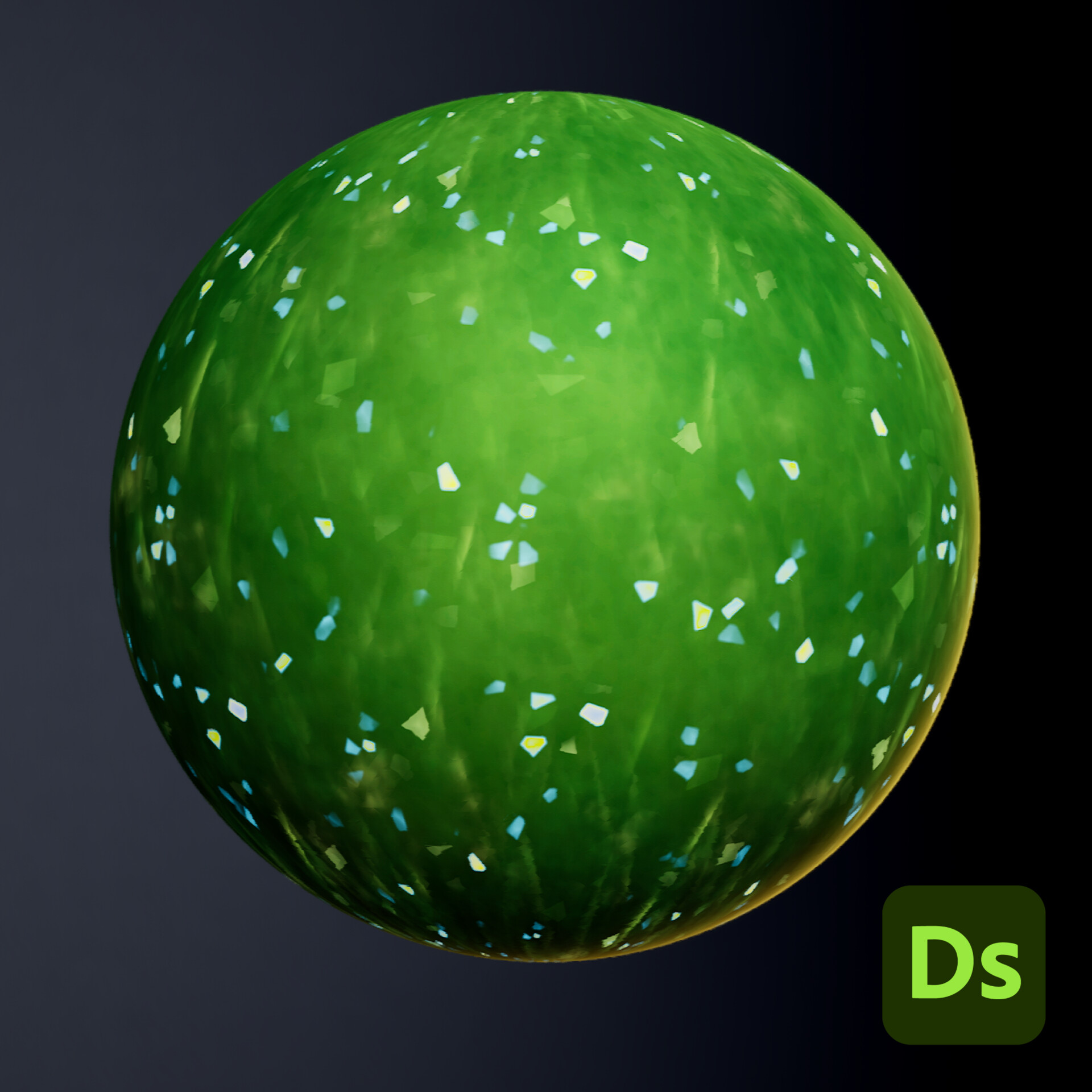 ArtStation - Stylized Shimmer Material – Genshin Reference