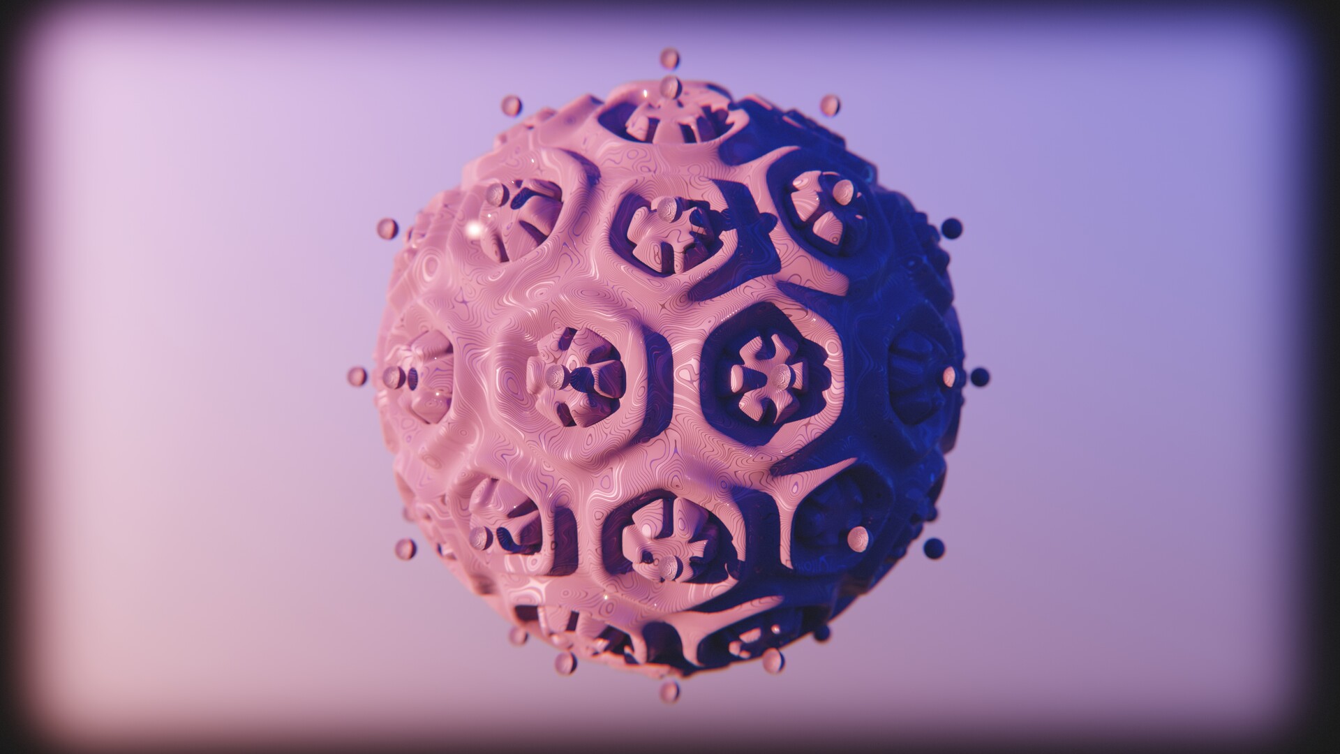 ArtStation - Abstract Eldritch Artifact-Blender Practise