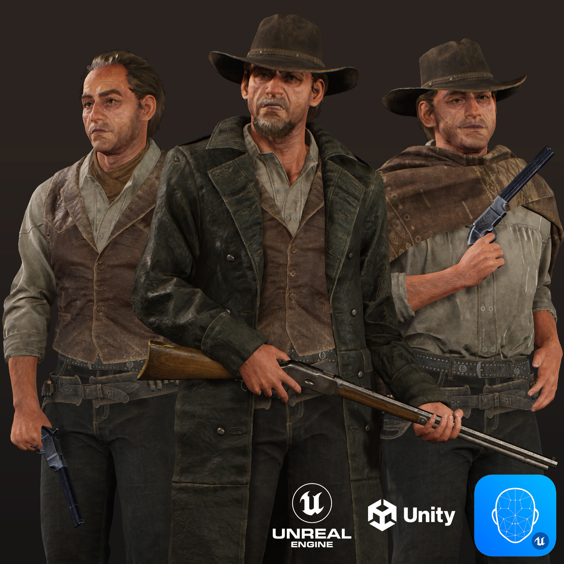 ArtStation - Western Character Billy