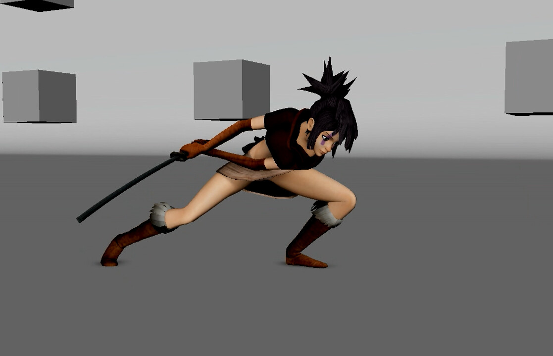 ArtStation - Attack Combo 3D game animation practice