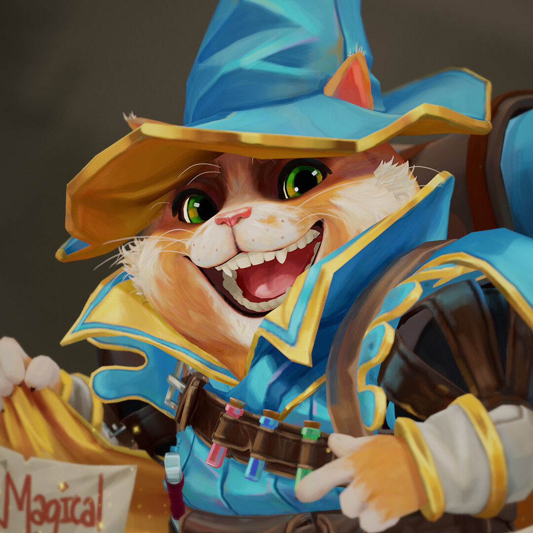 ArtStation - Catfolk Merchant