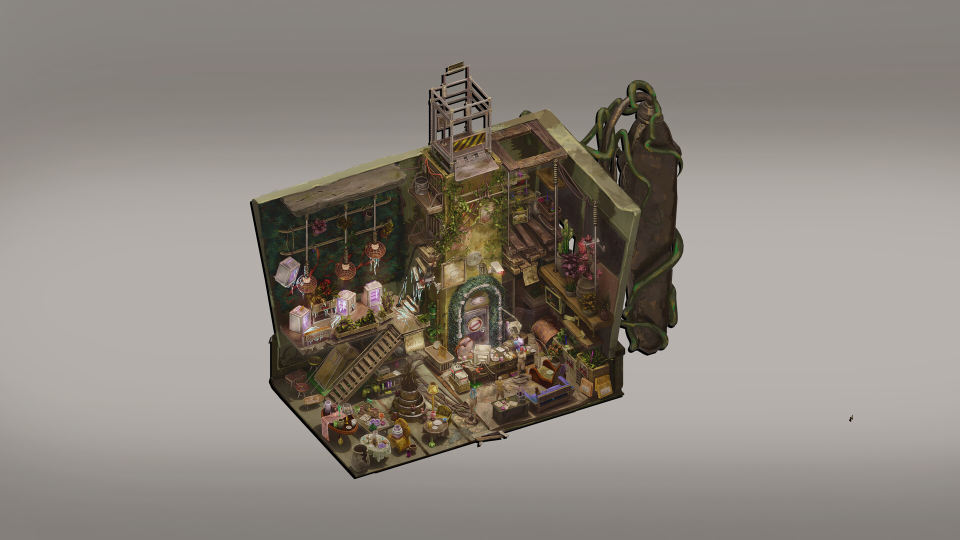 ArtStation - FlorAl- Second floor