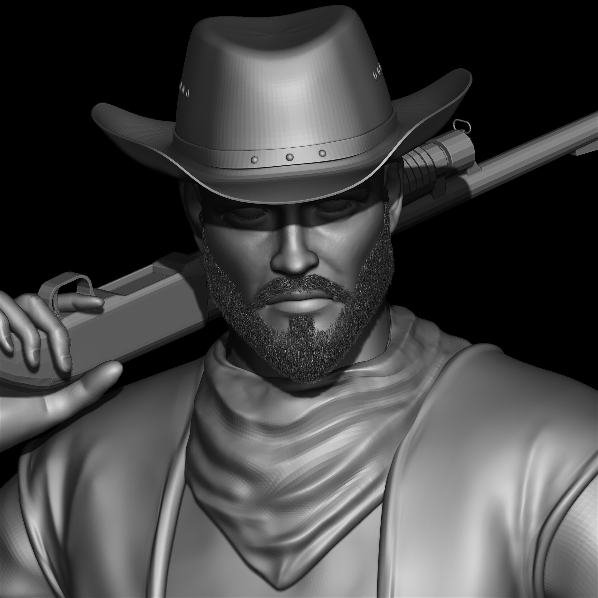 ArtStation - WESTERN COWBOY