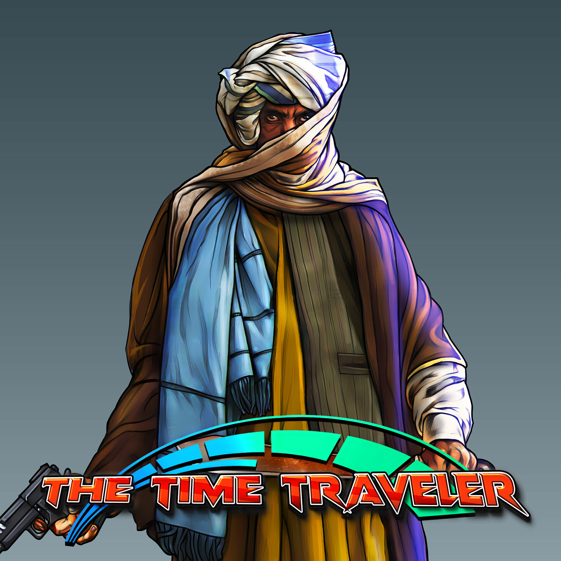 Dimitar Katsarov - The Time Traveler - Mujahideen 001