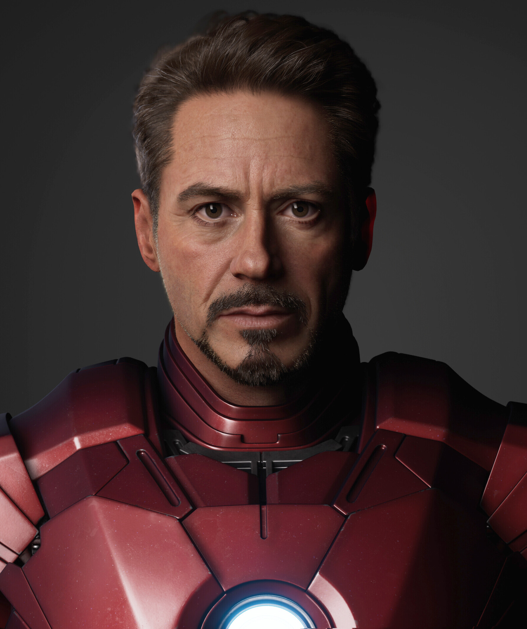 ArtStation - Ironman (fan art)