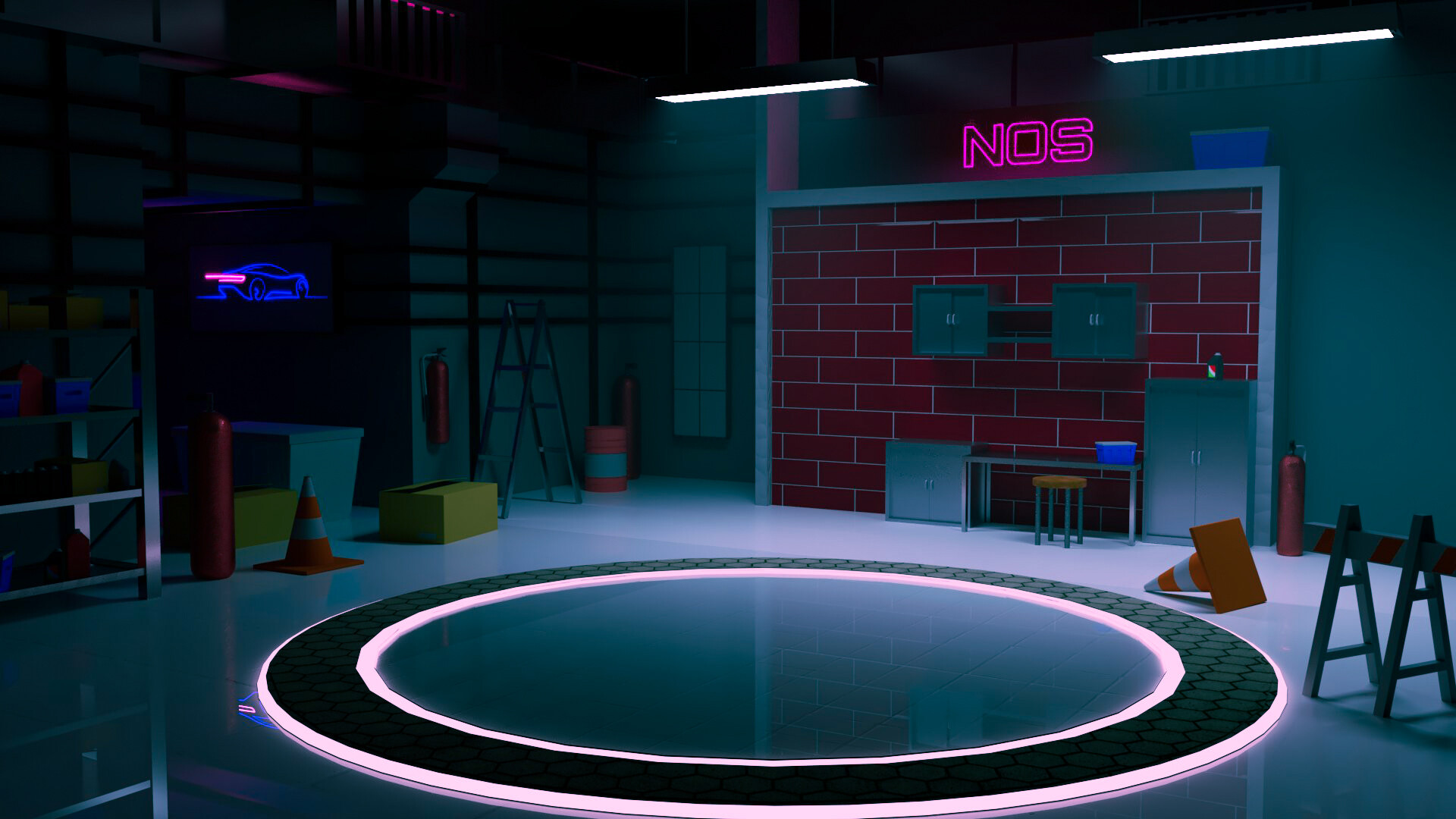 ArtStation - 3D Garage