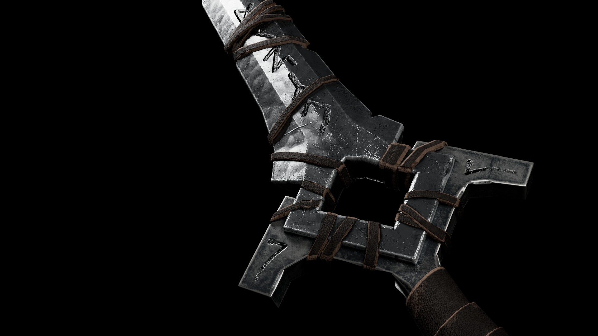 ArtStation - Semi Realistic Sword