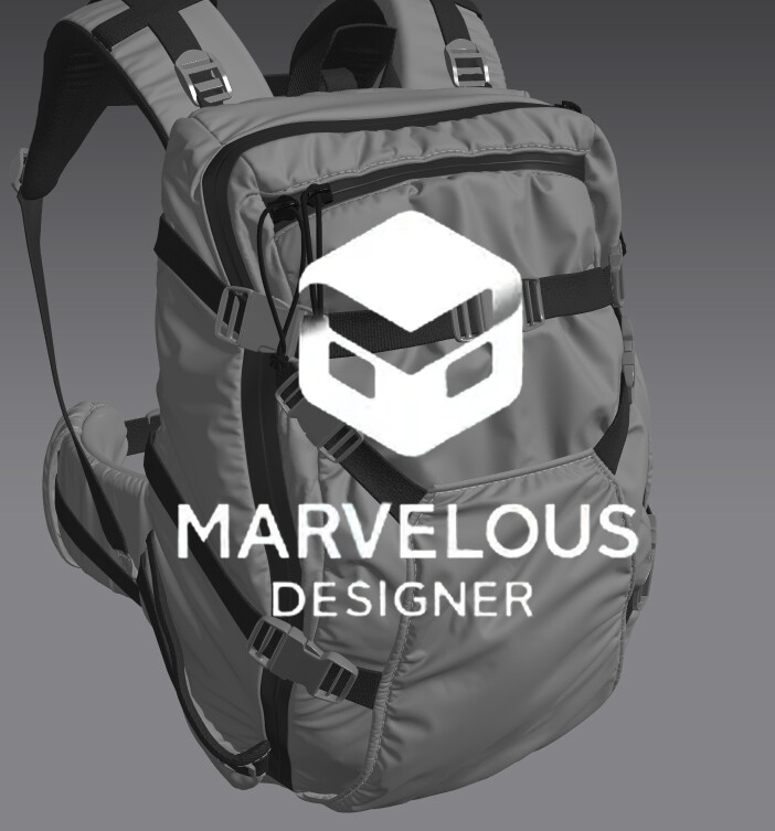 ArtStation - Backpack WIP