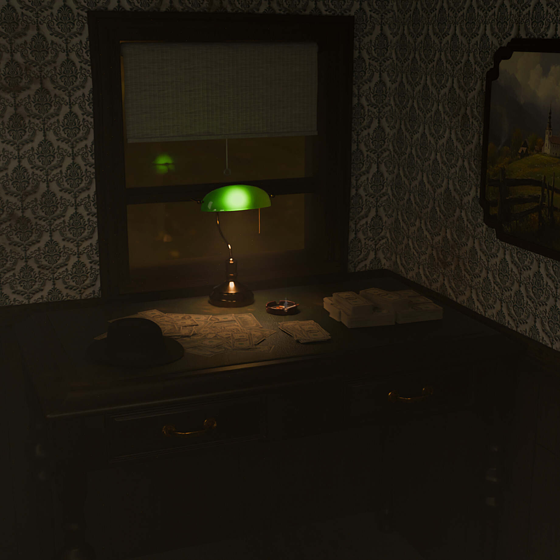 ArtStation - Mafia Safe House