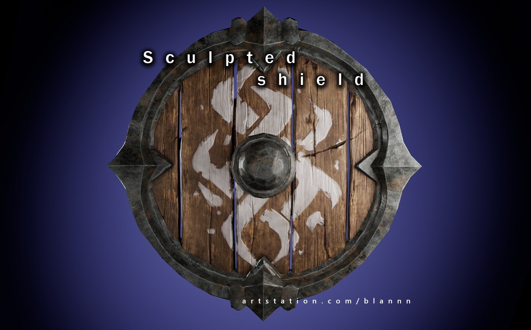 ArtStation - Shield Game Asset