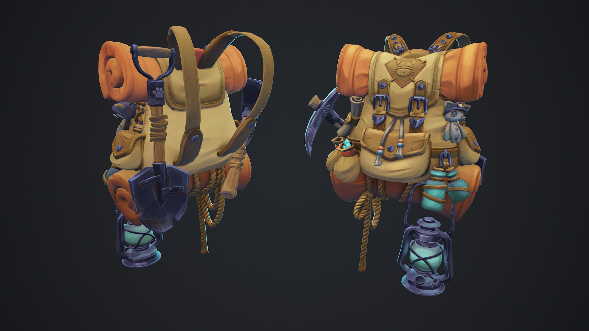 ArtStation - Mining Backpack
