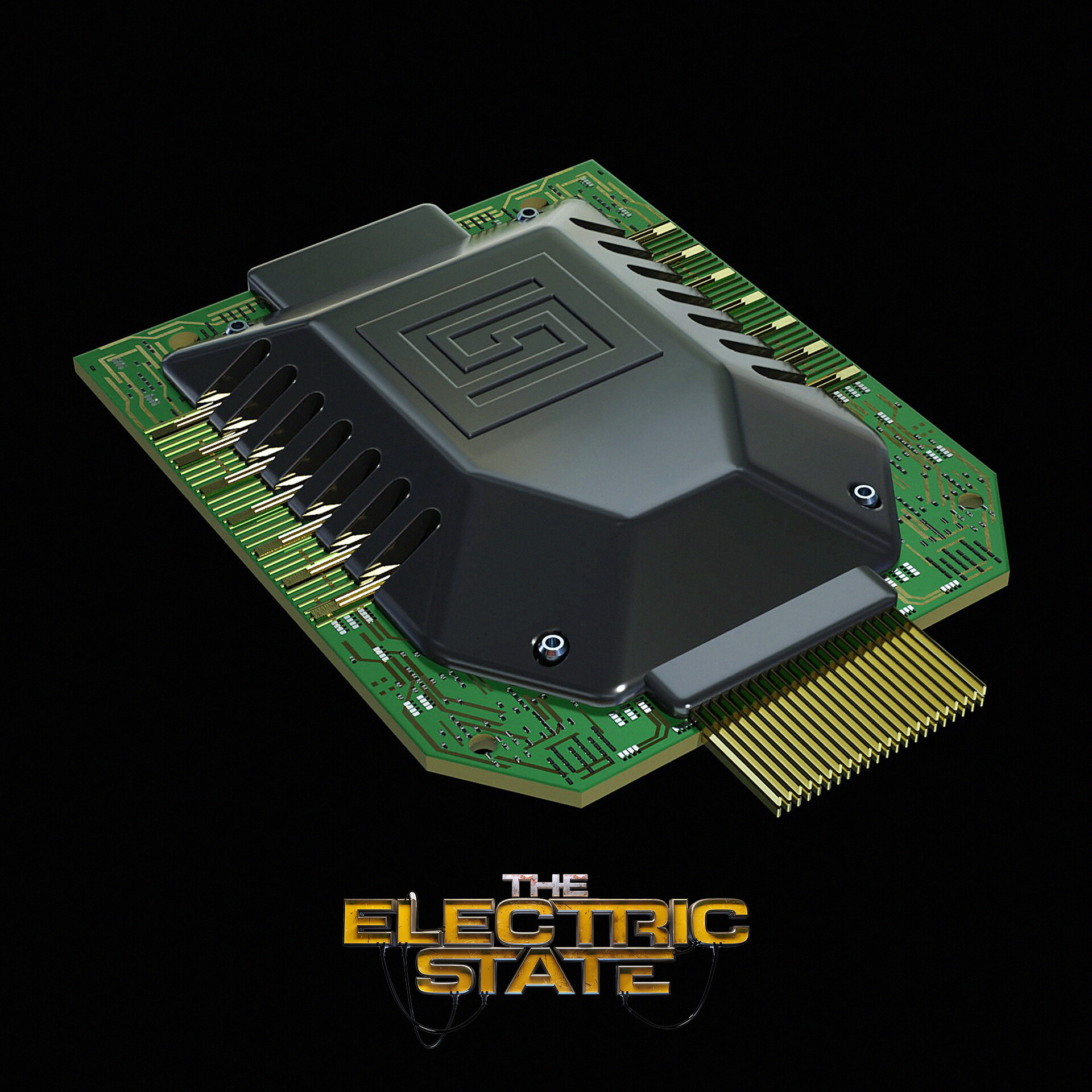 ArtStation - Biometric card and processor