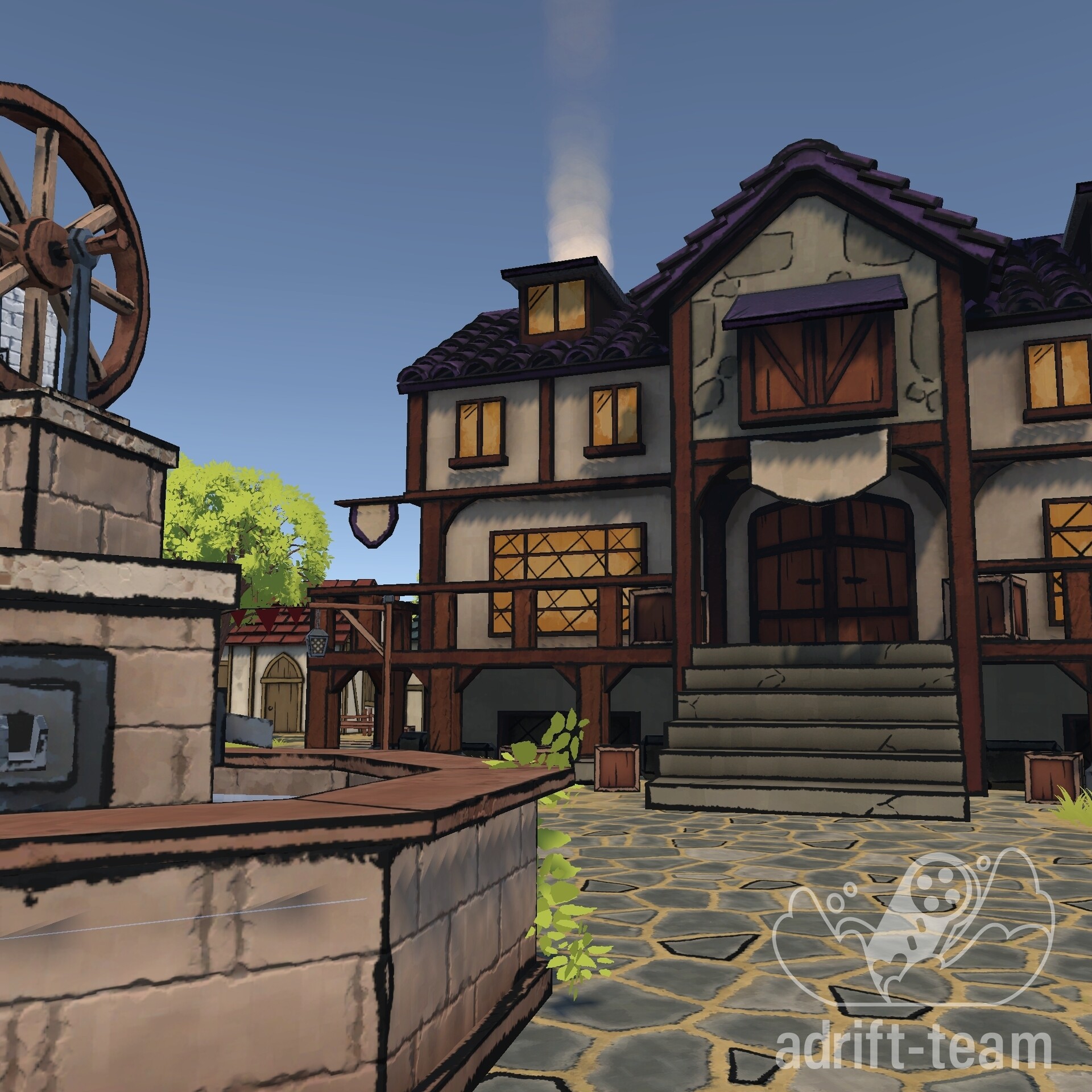 ArtStation - Medieval Fantasy Village