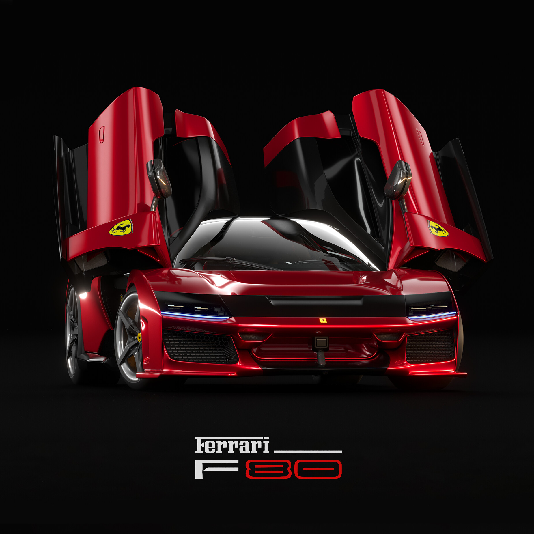 ArtStation - Ferrari F80