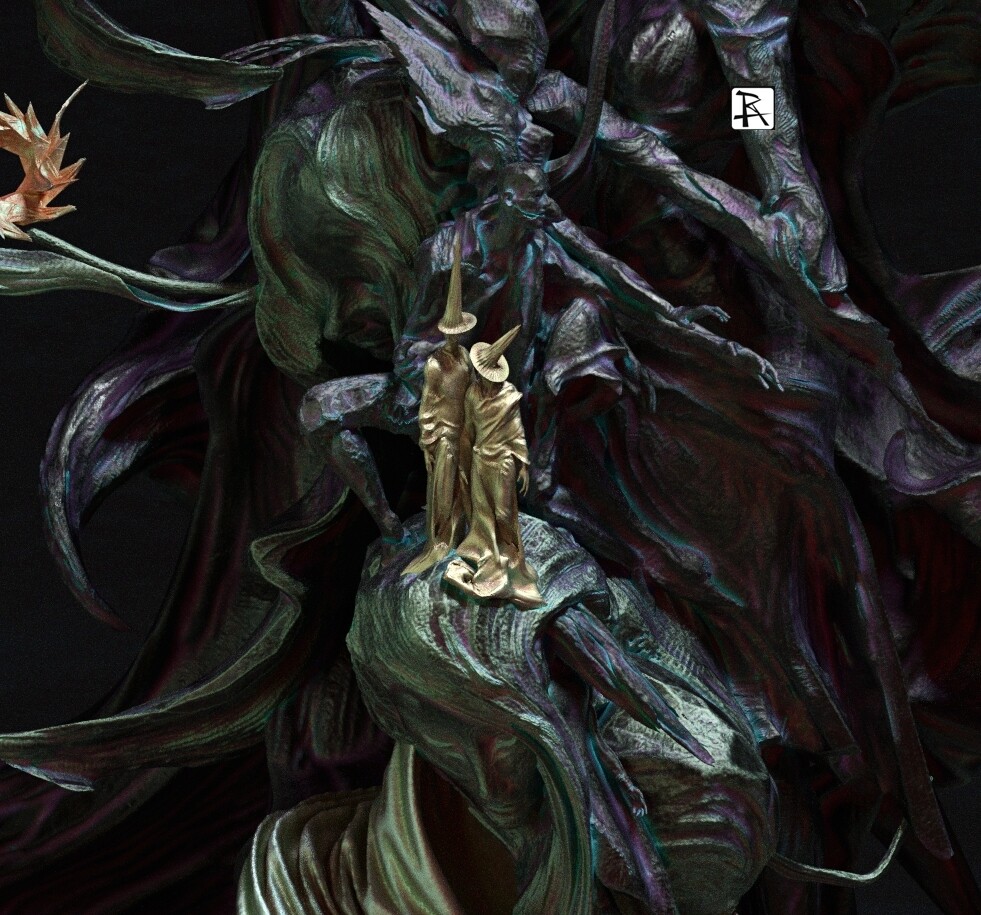 ArtStation - Flower of the Inner fire