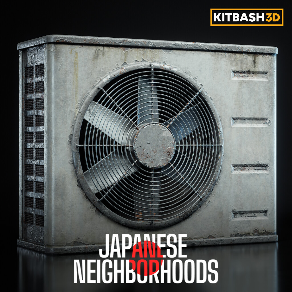 ArtStation - KITBASH3D - JAPANESE NEIGHBORHOODS
