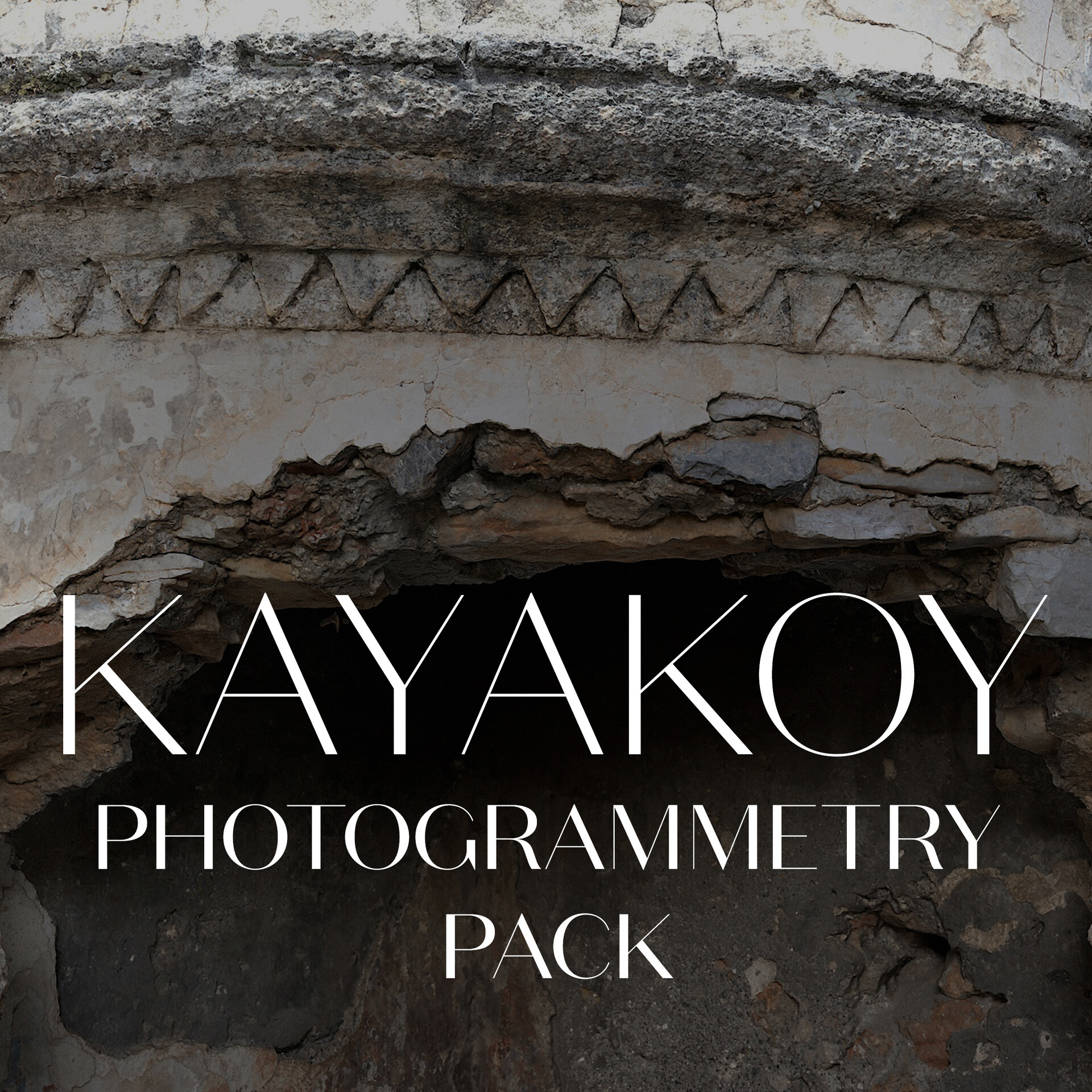 ArtStation - Kayakoy Photogrammetry Pack: Bake