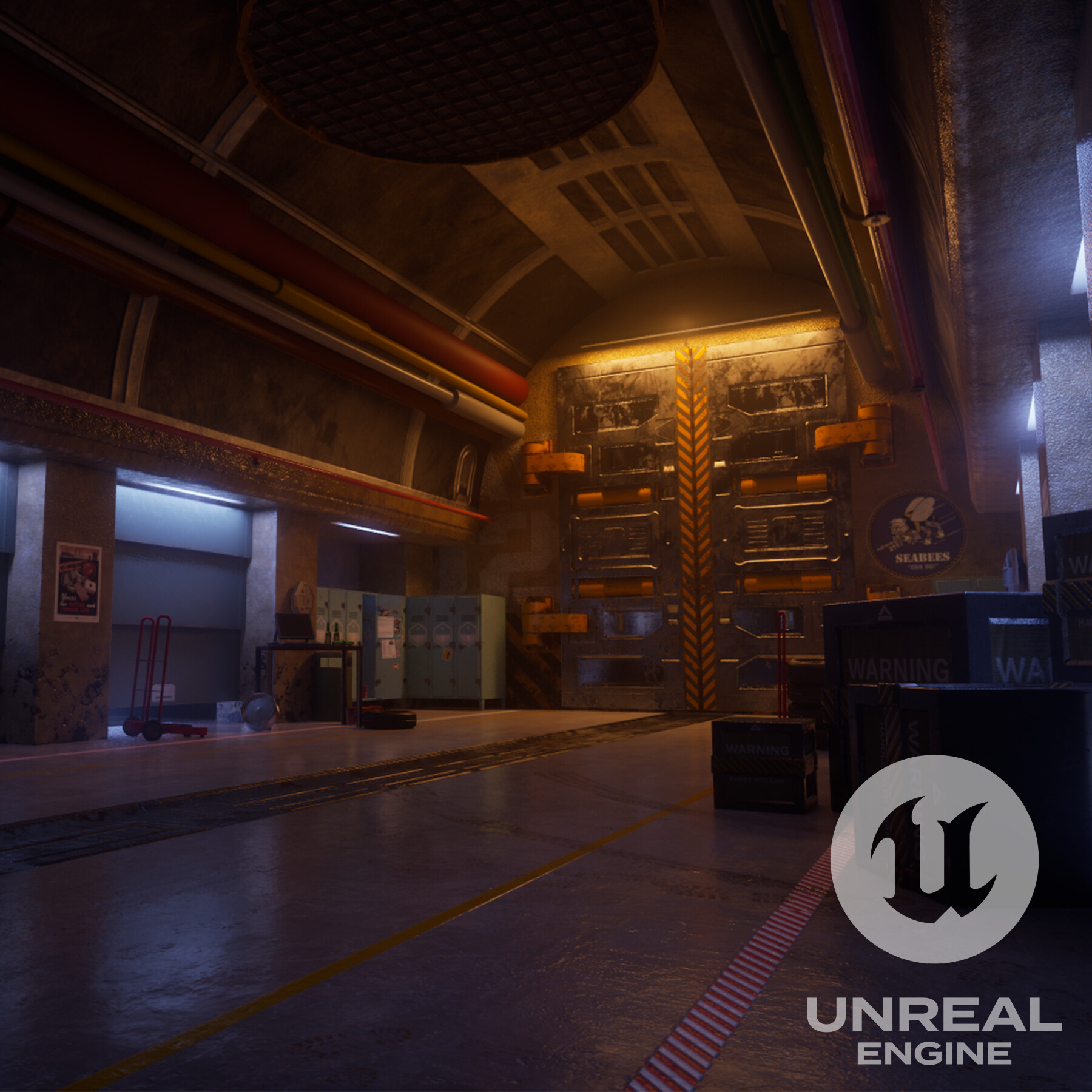 ArtStation - Military Garage